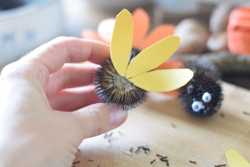 Paper Coneflowers Fall Craft - the Haven of Rest