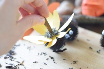 Paper Coneflowers Fall Craft - the Haven of Rest